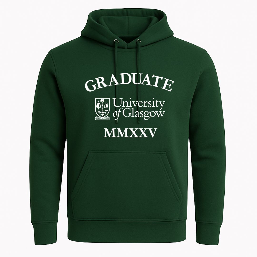 Luxe Eco Graduation Hoodie - Glasgow University Aspire