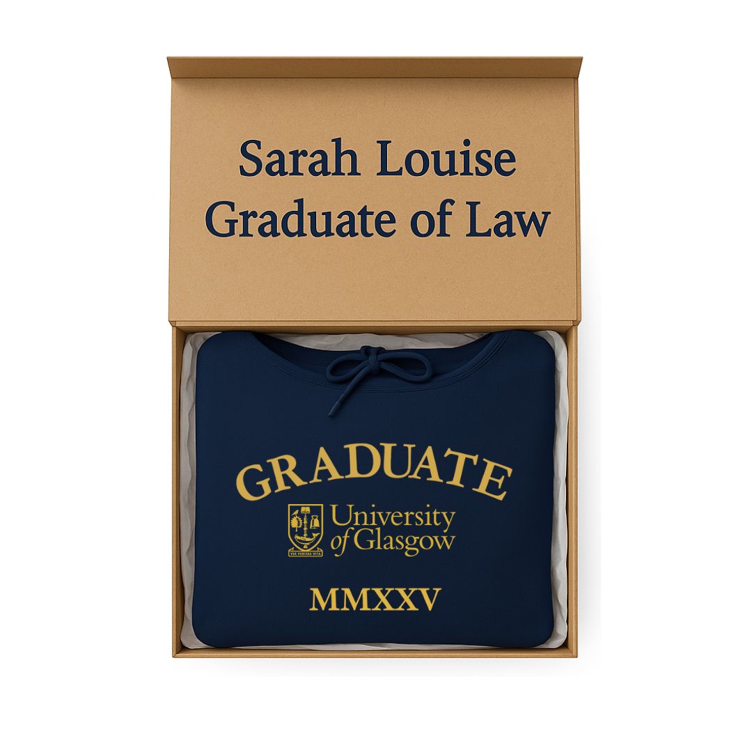 Gold Heritage Graduate Collection Box - Glasgow University Aspire